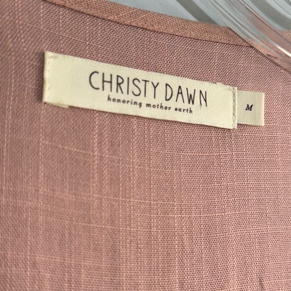 Christy Dawn | Dresses | Christy Dawn Augusta Wrap Dress Blush Puff ...